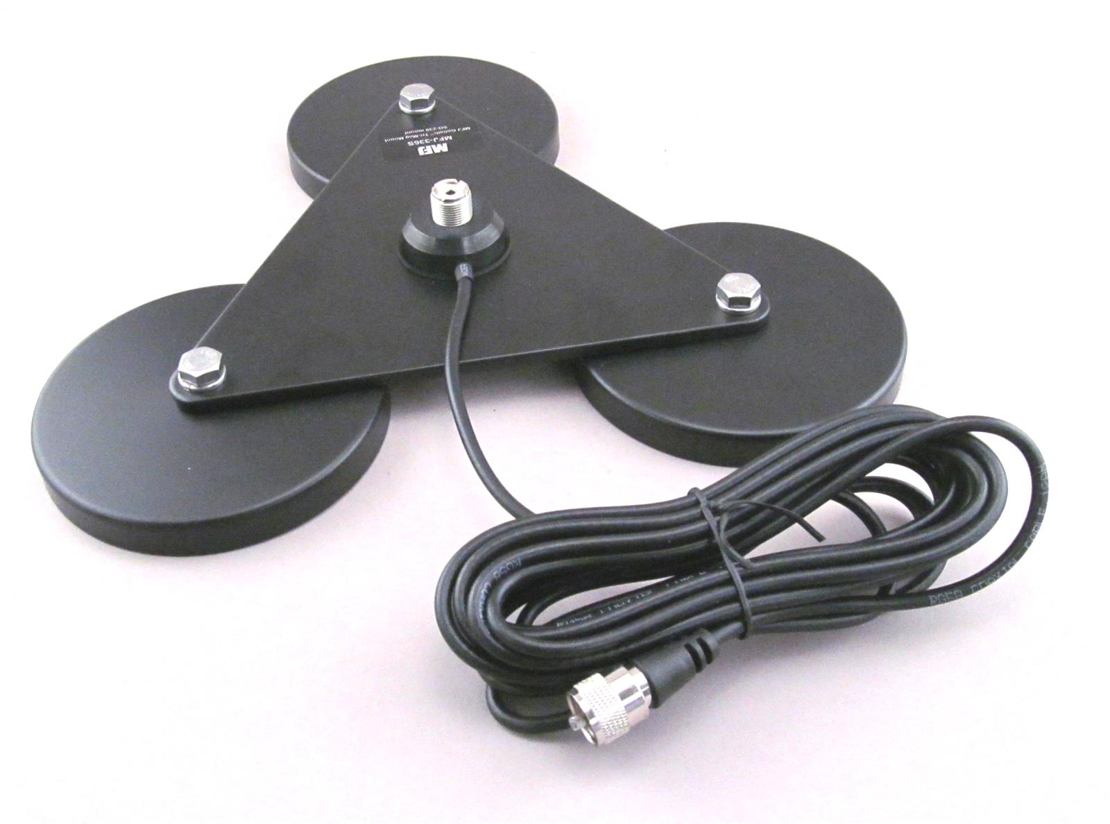 MFJ MFJ-336S MFJ-336 Series Mobile Antenna Tri-Magnet Mounts | DX ...