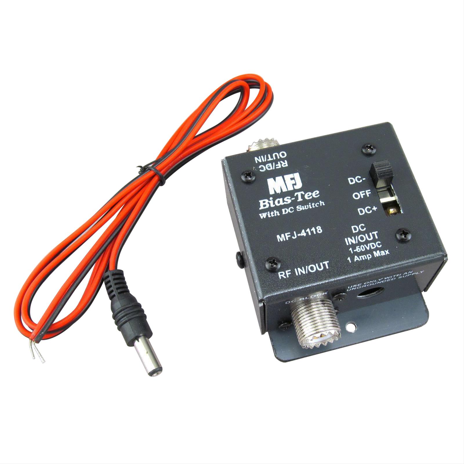 MFJ MFJ-4118 MFJ-4118 Bias Tee DC Power Injectors | DX Engineering