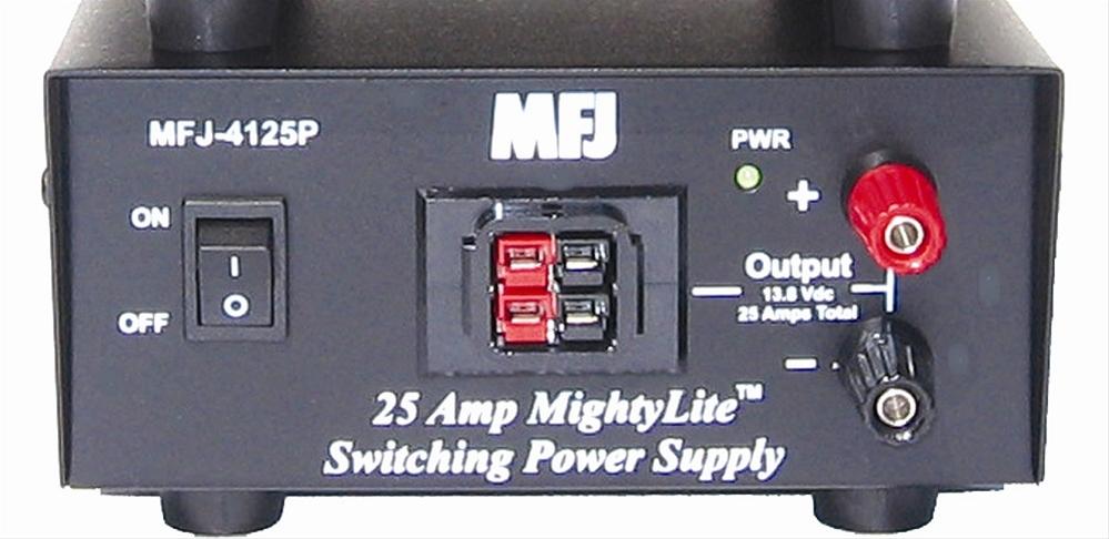 MFJ MFJ-4125P MFJ 4125P 25 Amp MightyLite Switching Power Supplies | DX ...