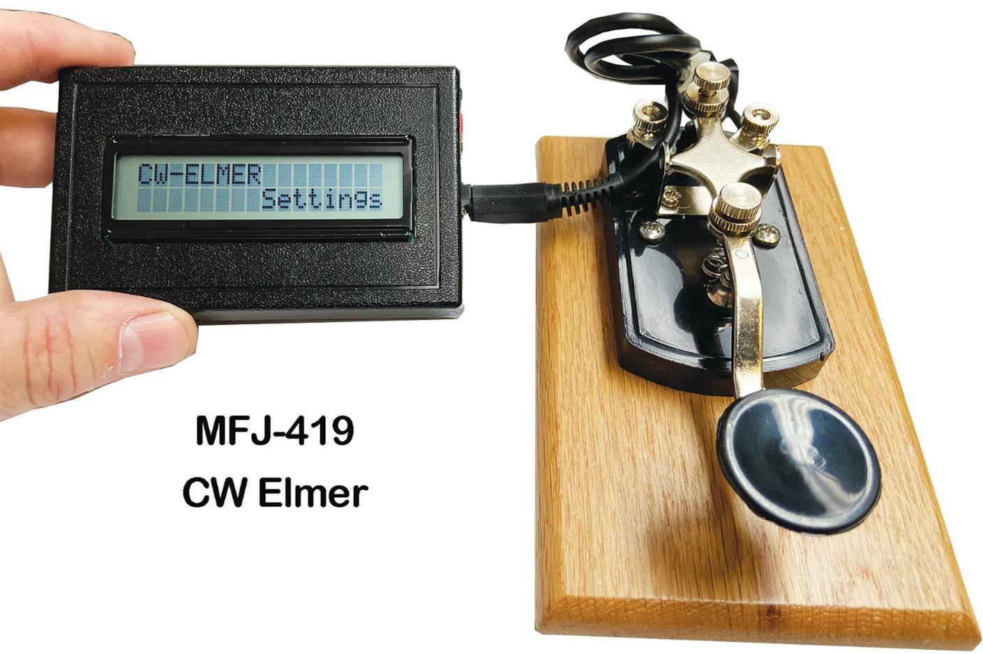 MFJ MFJ-419 MFJ CW Elmer Morse Code Training Tool | DX Engineering