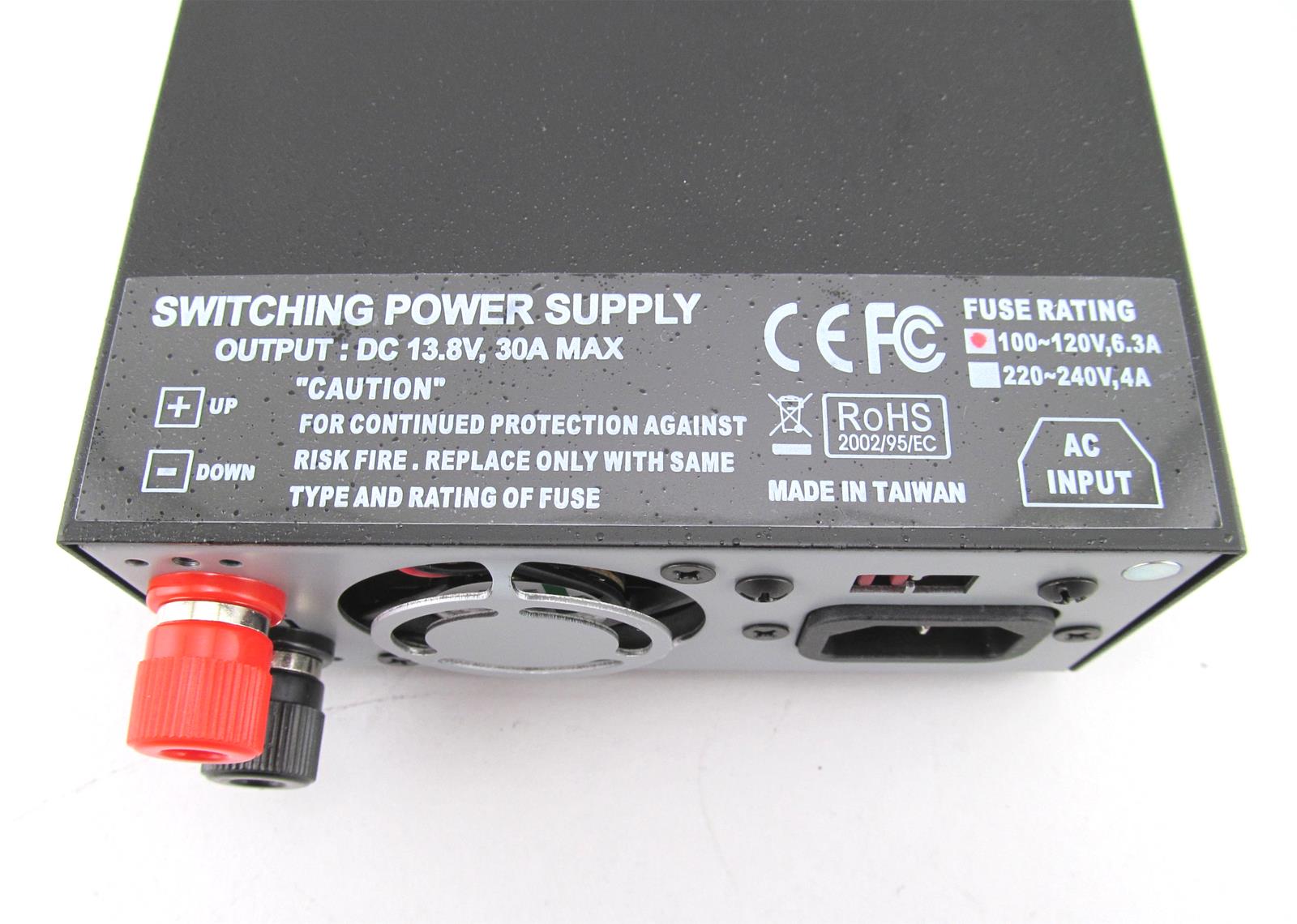 MFJ MFJ-4230MV MFJ 4230MV MightyLite 30 Amp Switching Power Supplies ...
