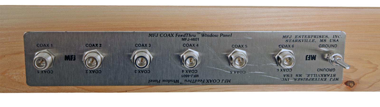MFJ MFJ-4601N MFJ Universal Window Feedthrough Panels | DX Engineering