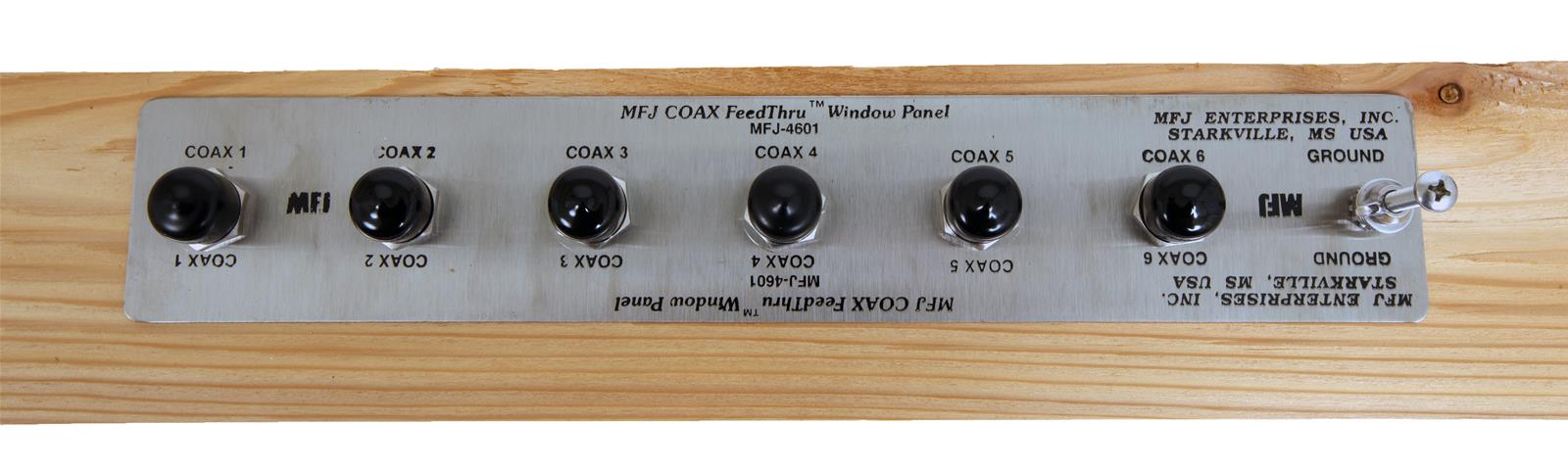 MFJ MFJ-4601N MFJ Universal Window Feedthrough Panels | DX Engineering