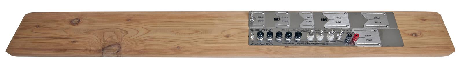 MFJ MFJ-4605 MFJ Universal Window Feedthrough Panels | DX Engineering