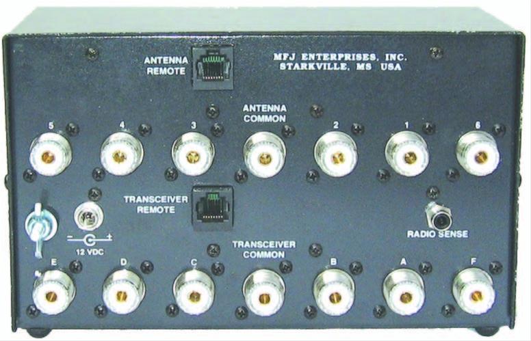 MFJ MFJ-4726 MFJ 4726 Desktop/Remote 6-Position Antenna/Transceiver ...