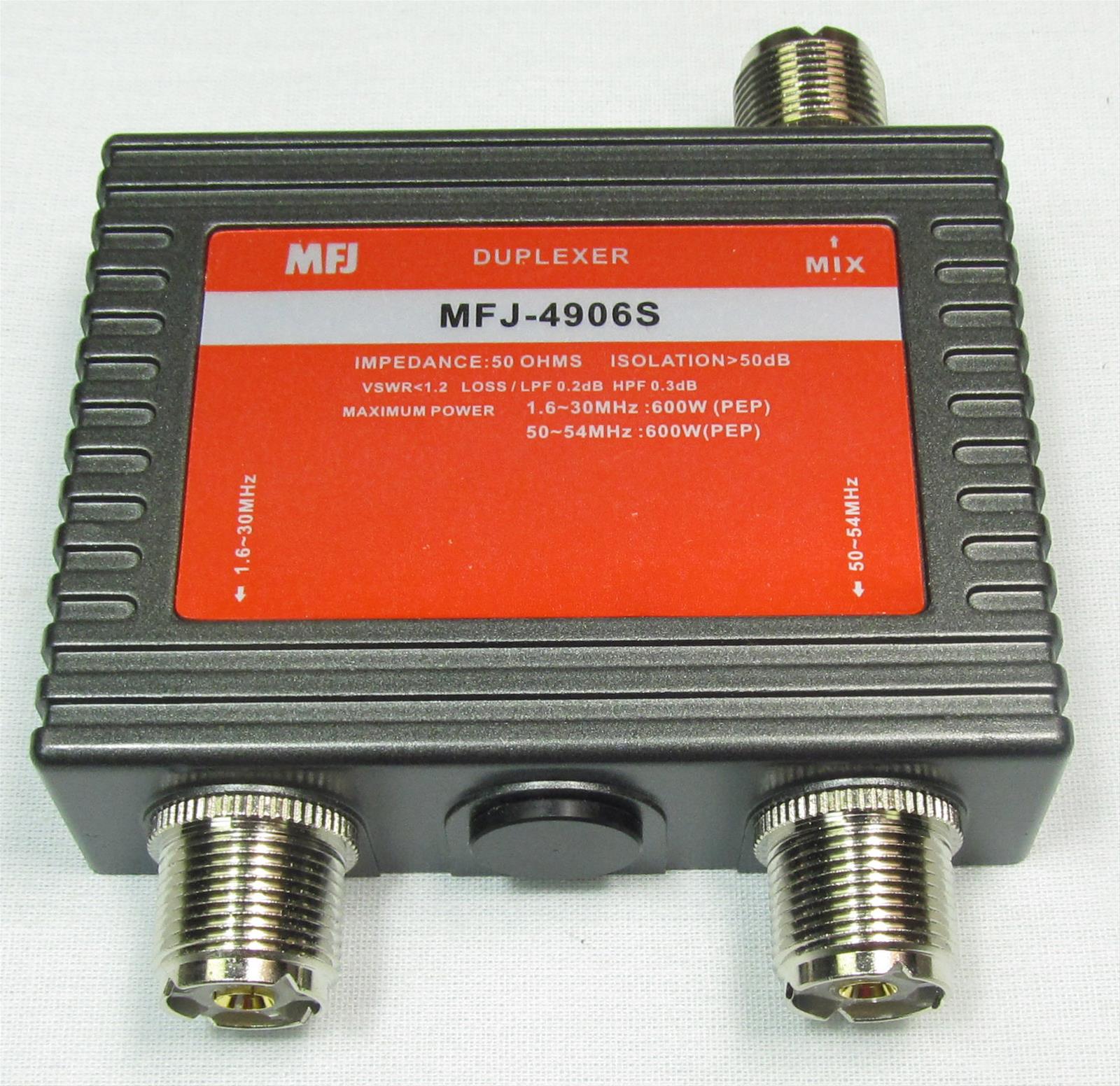 MFJ MFJ-4906S MFJ HF/6M/VHF/UHF Duplexers | DX Engineering