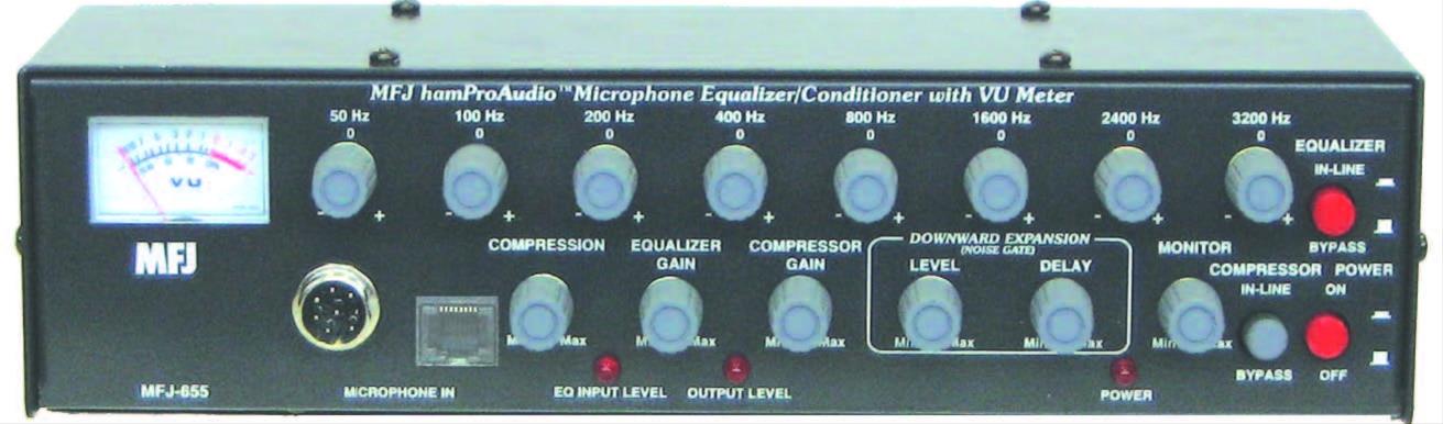MFJ MFJ-655B MFJ 655B hamProAudio Microphone Equalizer/Conditioners ...