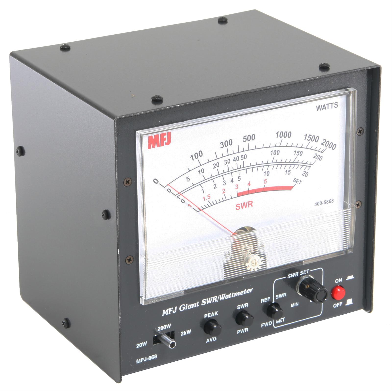 MFJ MFJ-868 MFJ 868 Giant SWR/Wattmeters | DX Engineering