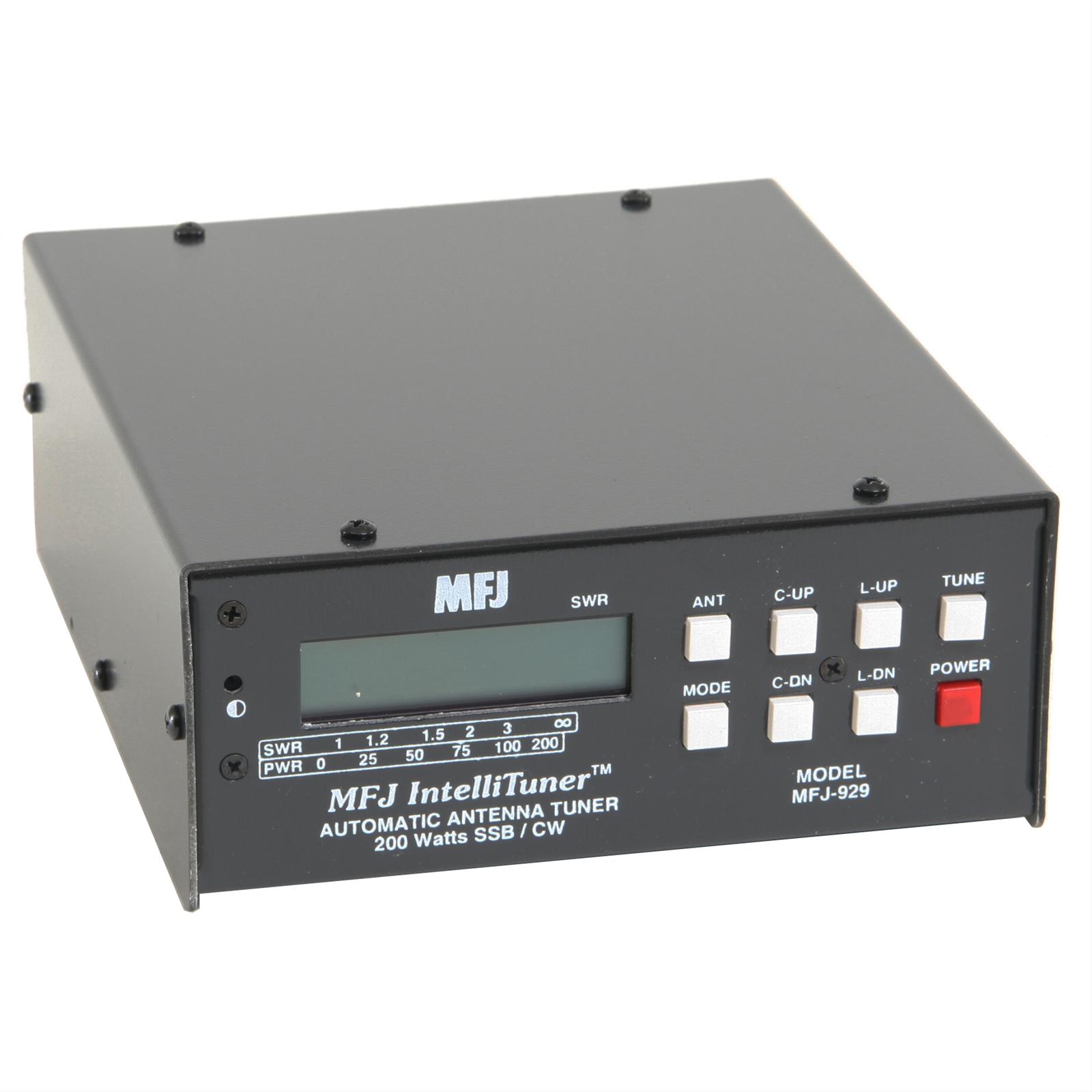 MFJ MFJ-929 MFJ 929 Compact IntelliTuner™ Automatic Antenna Tuners | DX ...