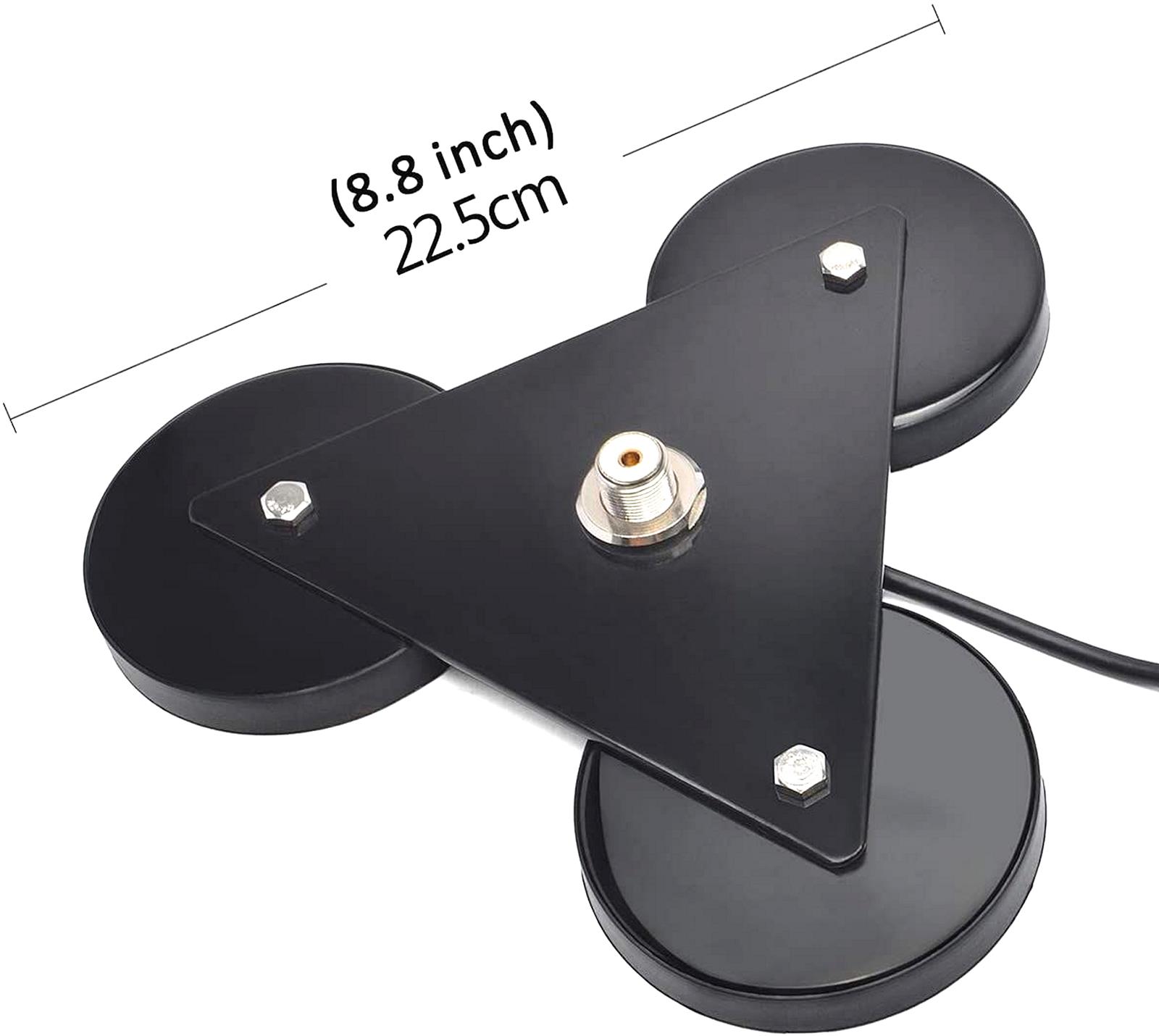 Moonraker 15-023 Moonraker Mobile Antenna Triple Magnet Mounts | DX ...