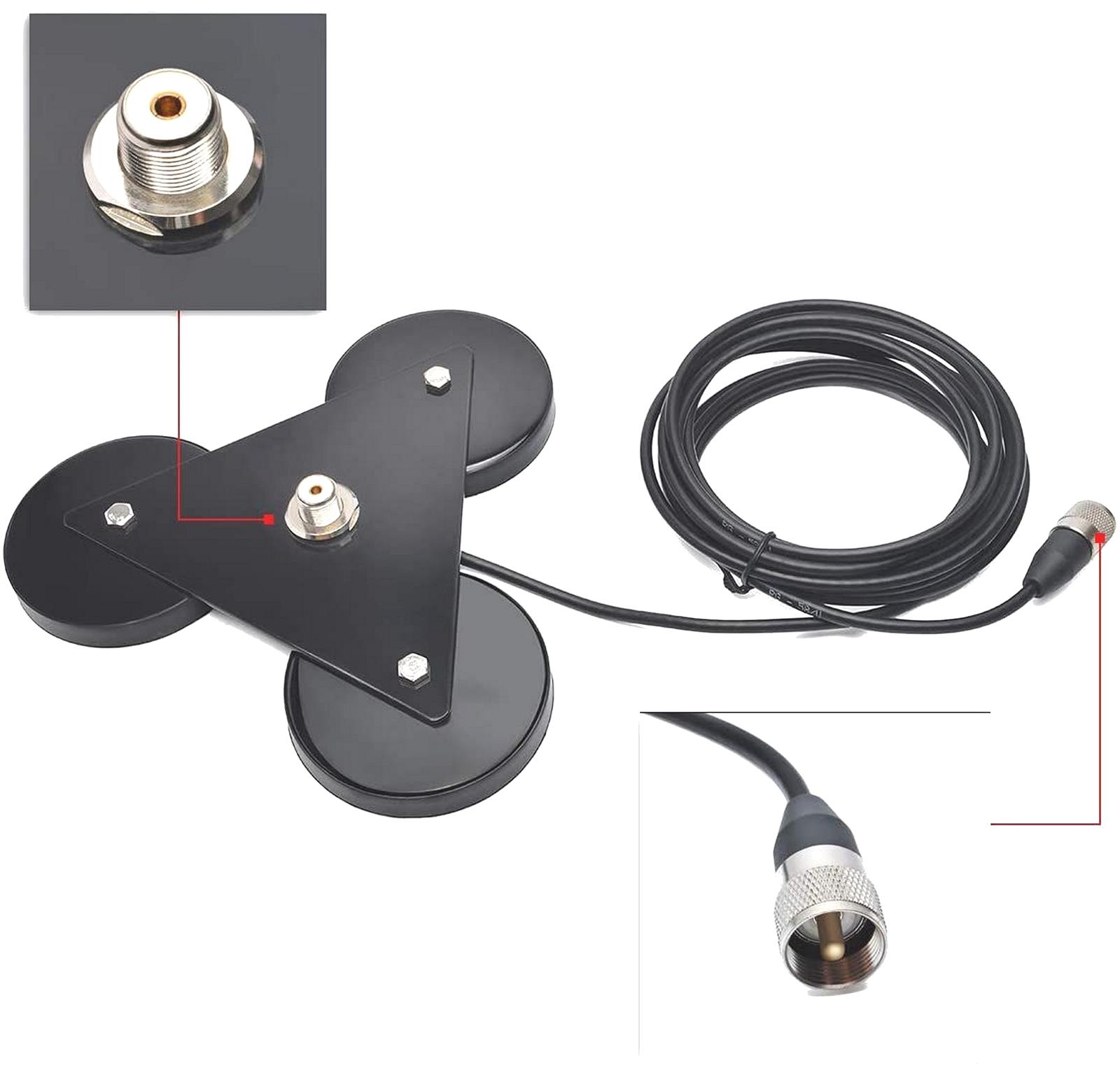 Moonraker UK Limited 15-023 Moonraker Ltd Mobile Antenna Triple Magnet ...