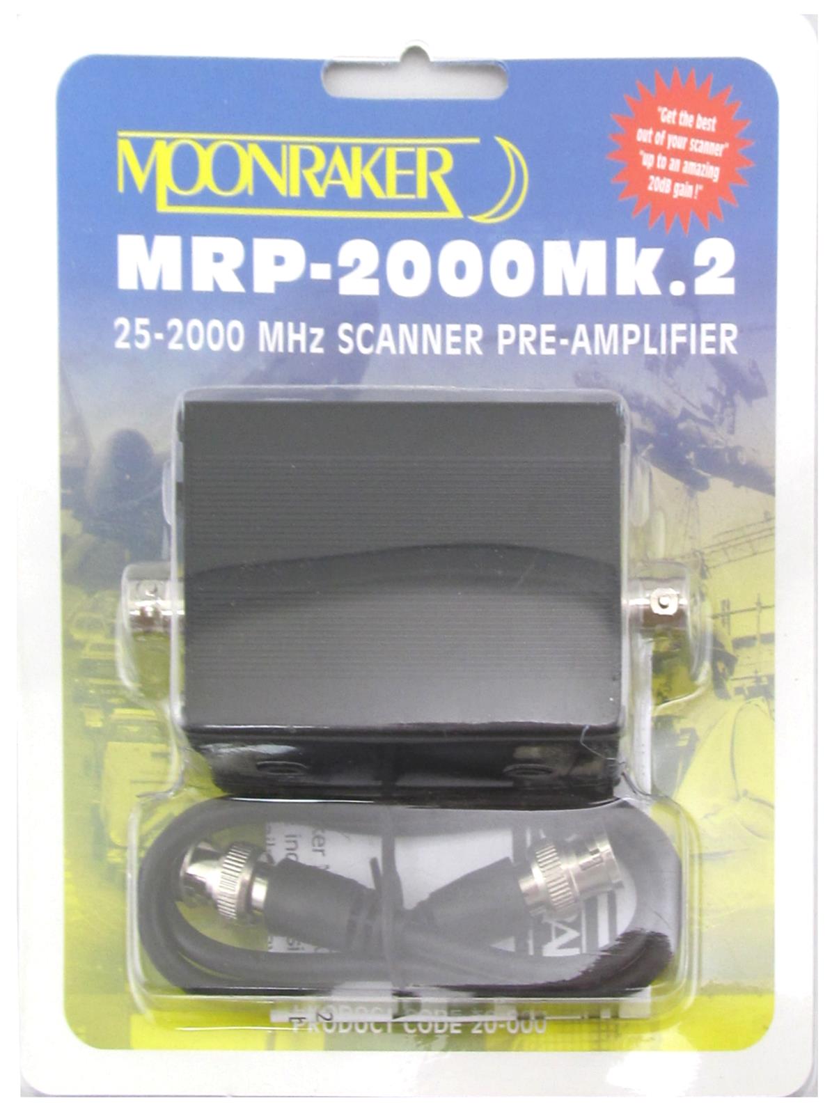 Moonraker MRP-2000MK2 Moonraker MRP-2000 MK2 25-2000 MHz Scanner ...