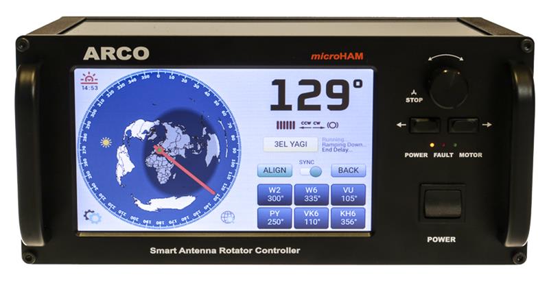 MicroHAM ARCO-115V microHAM ARCO Advanced Rotator Controllers | DX Engineering