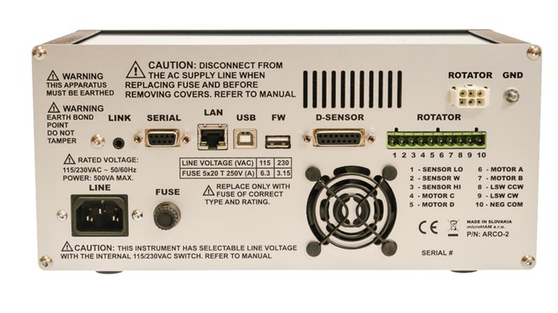 MicroHAM ARCO-115V microHAM ARCO Advanced Rotator Controllers | DX ...
