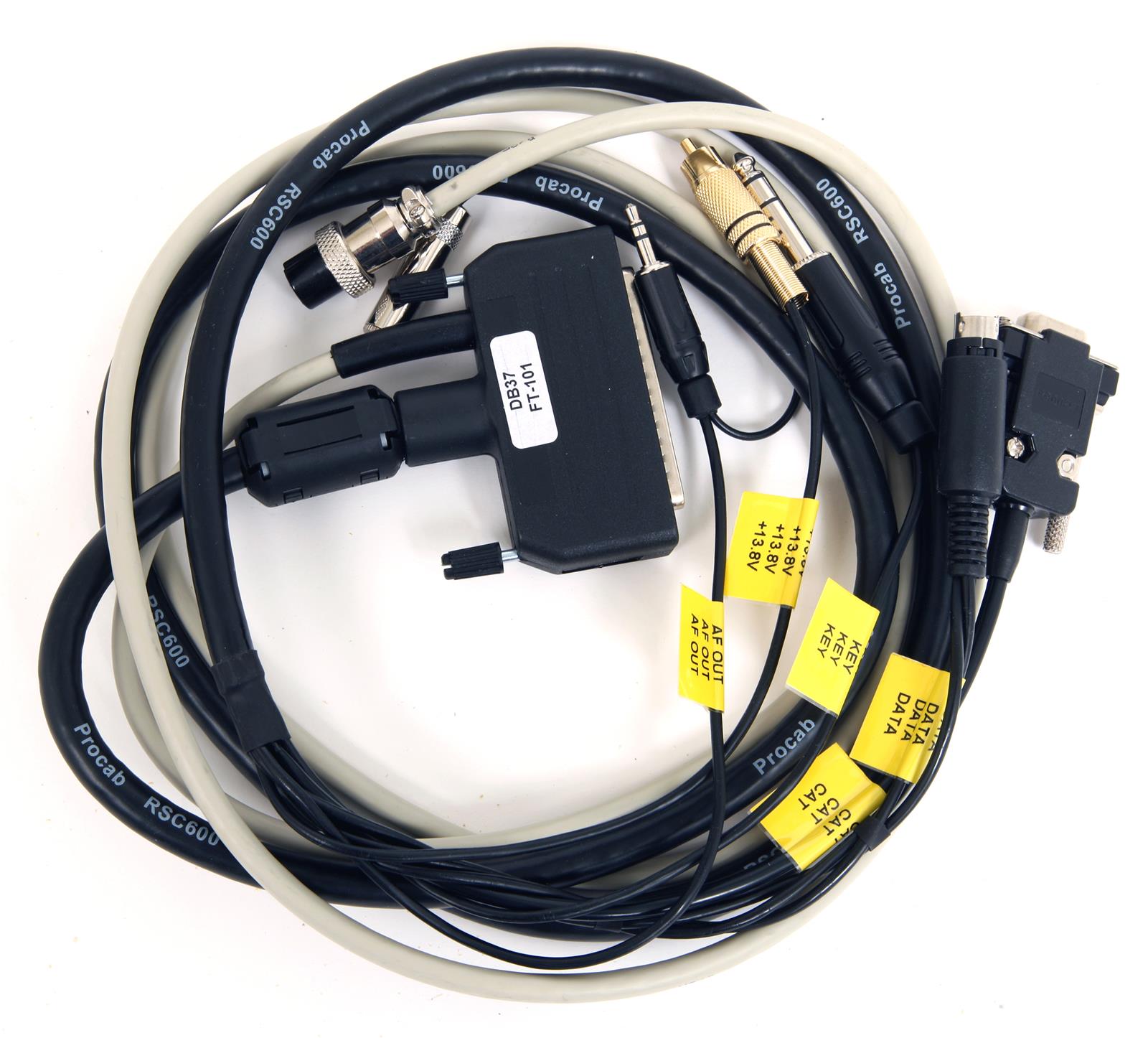 MicroHAM DB37-FT101 microHAM Radio Interface Cables | DX Engineering