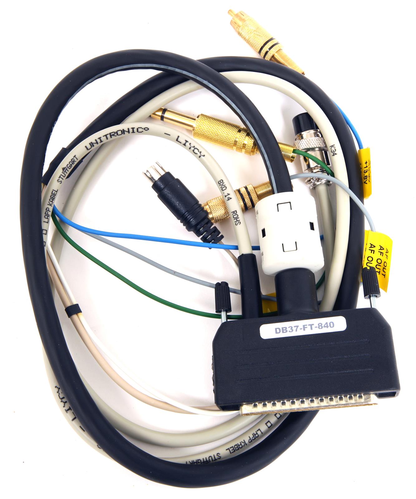 MicroHAM DB37-FT840 microHAM Radio Interface Cables | DX Engineering
