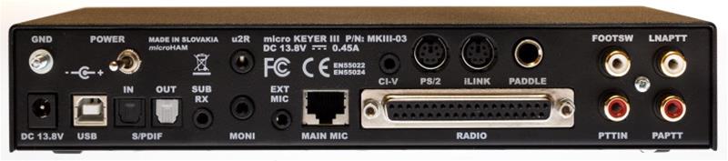 MicroHAM MK-3 microHAM micro KEYER III Digital Mode and Radio Control ...