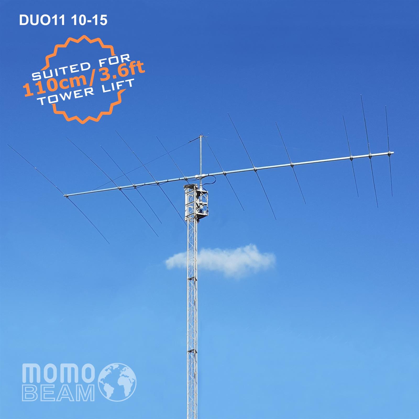 Momobeam DUO11-1015SF Momobeam Duo11 10/15 SF Dual Band HF Yagi ...