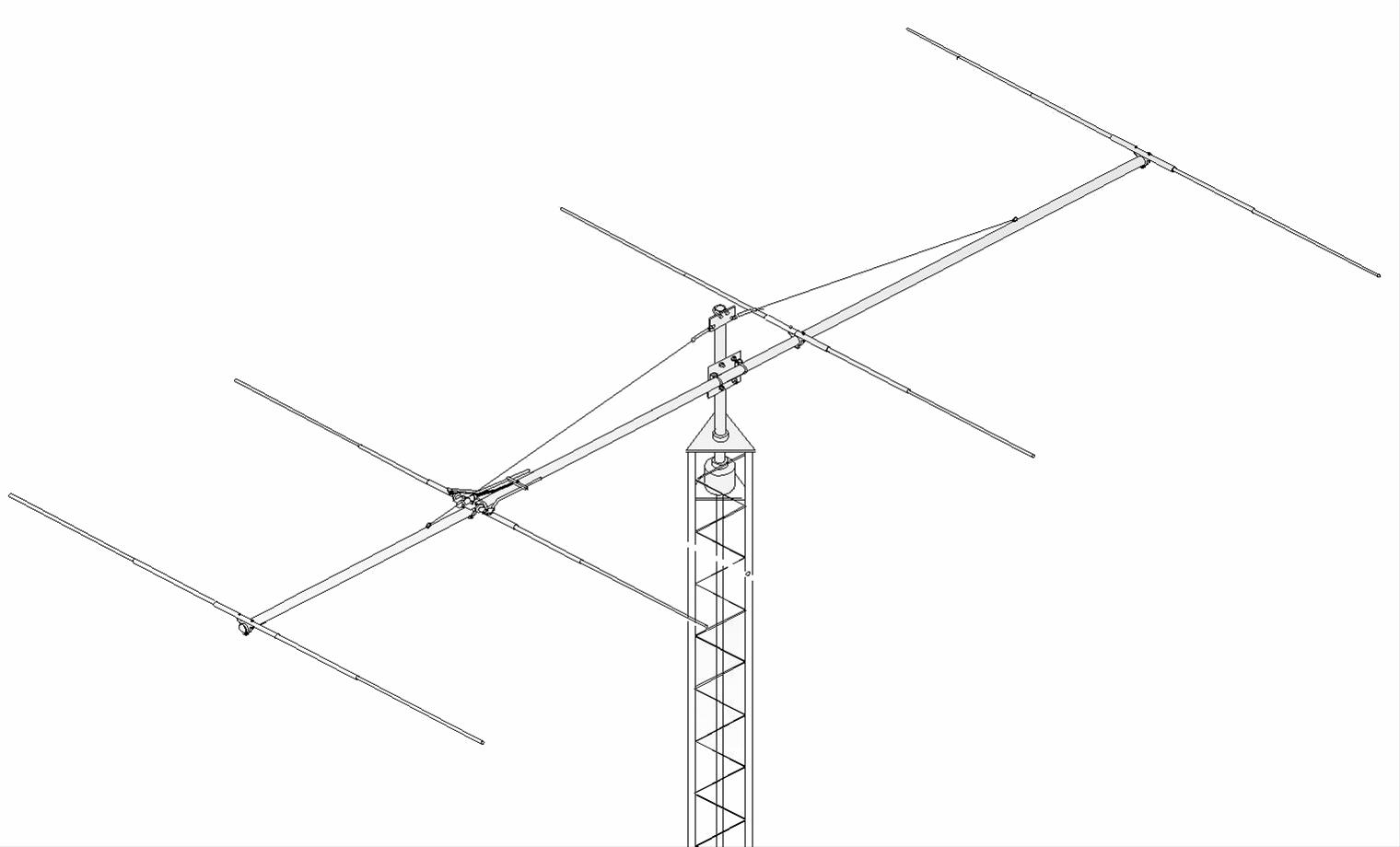 M2 Antennas 15M4DX M2 Antennas HF Beam Antennas | DX Engineering