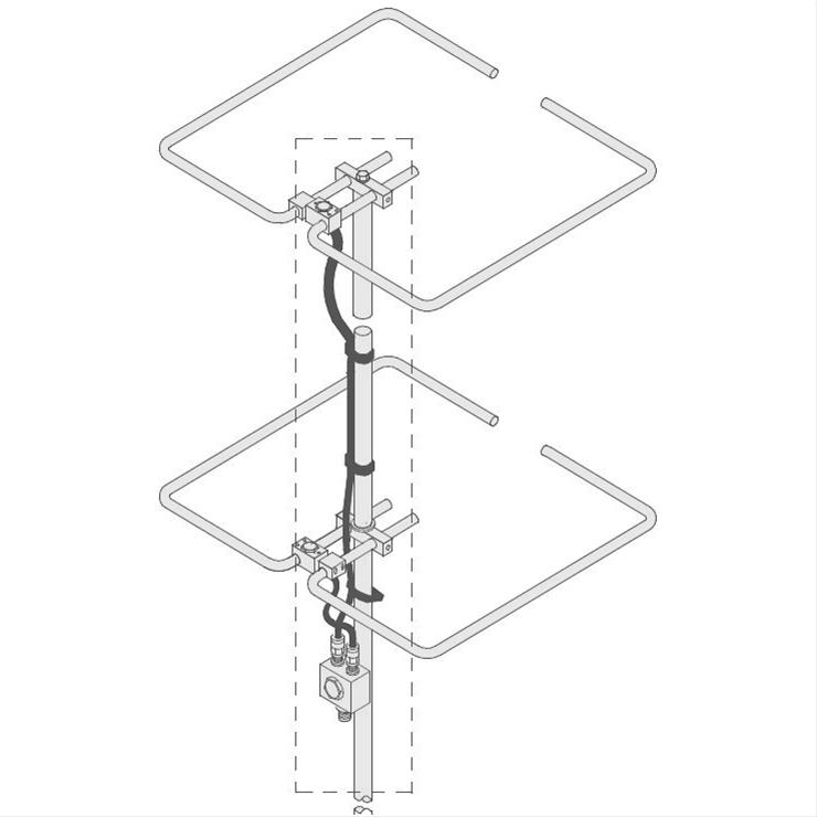 M2 Antennas STACKKIT2M M2 Antennas HO LOOP Stacking Kits | DX Engineering