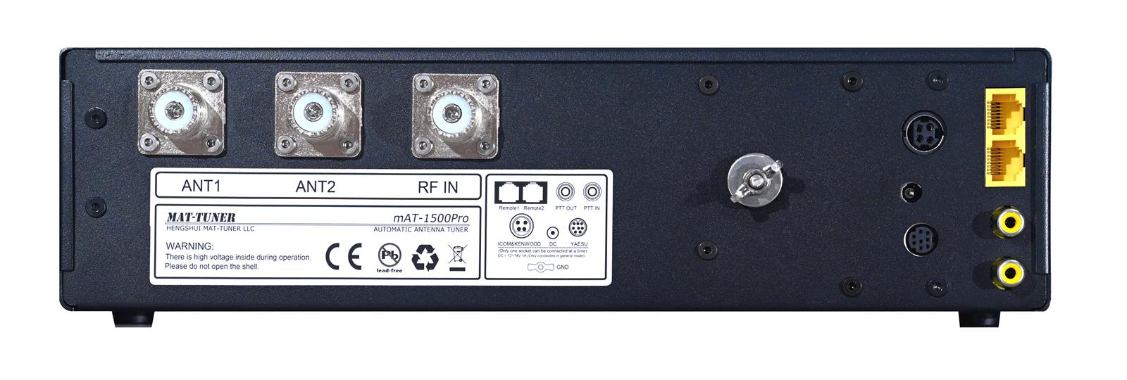 MAT-TUNER MAT-1500PRO mAT-TUNER mAT-1500PRO Automatic Antenna Tuners ...