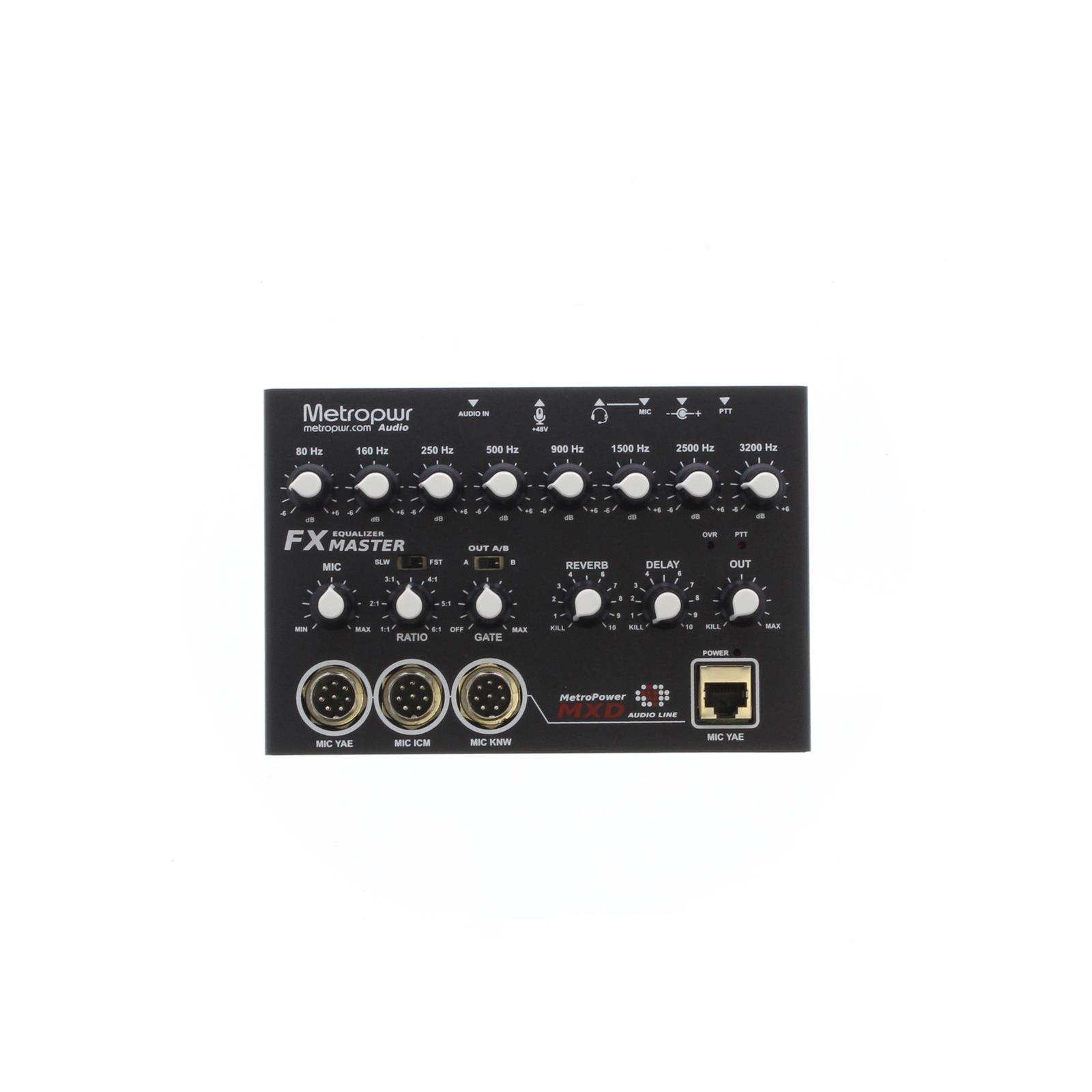 Metropwr FXMASTER Metropwr FXMASTER 8 Band Audio Equalizers | DX ...