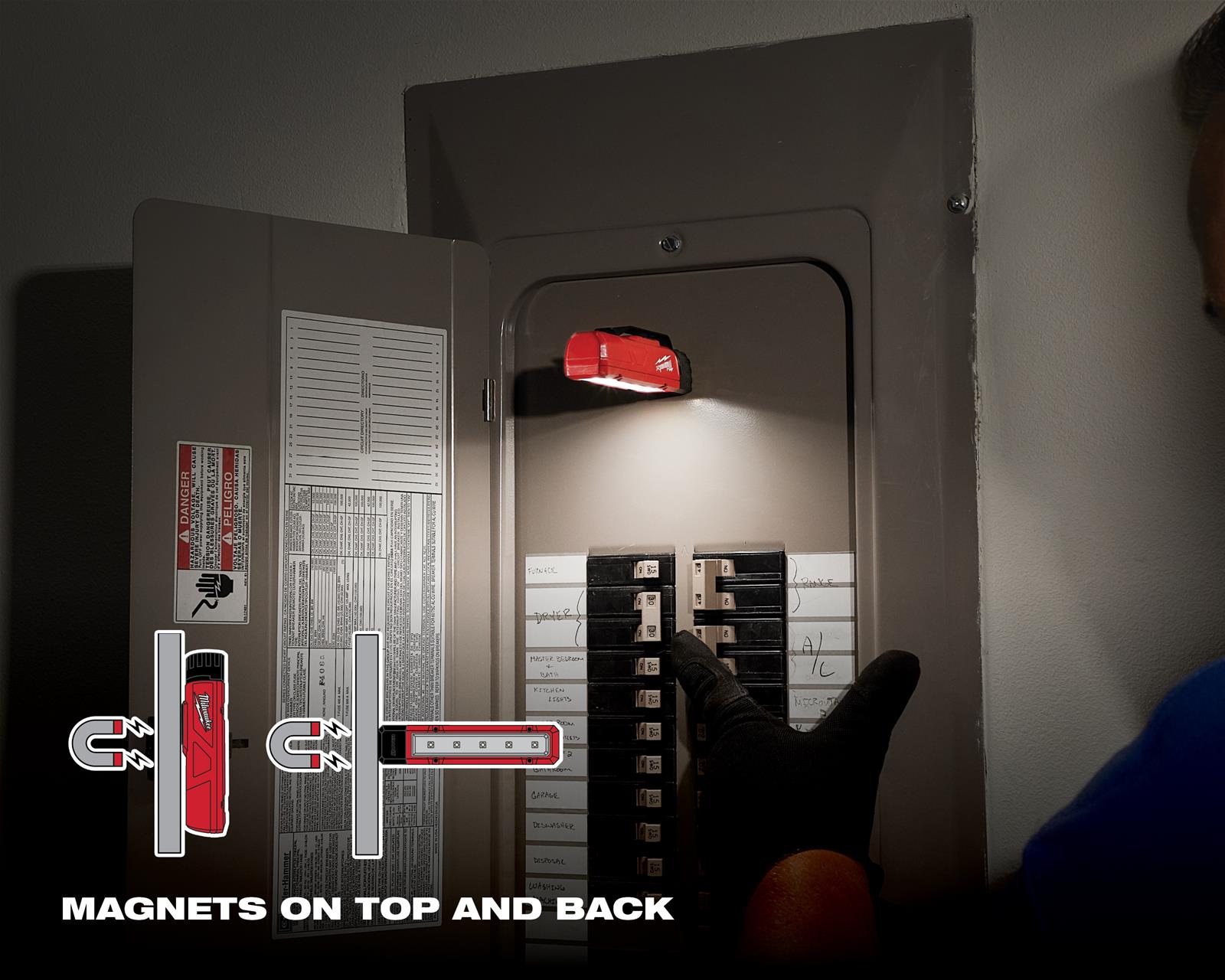 Milwaukee Tool 2108 Milwaukee ROVER Magnetic Floodlights | DX Engineering