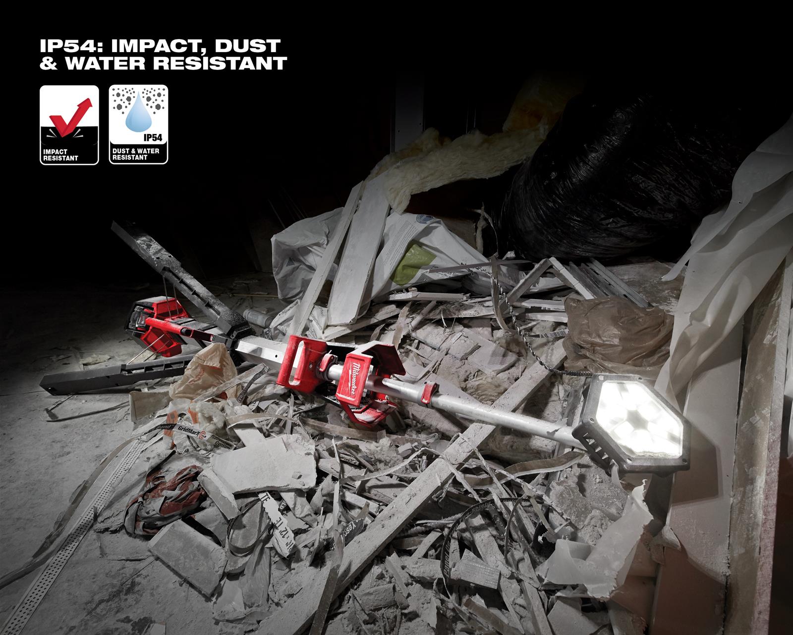 Milwaukee Tool 2131-20 Milwaukee M18 ROCKET Dual Power Tower Lights ...