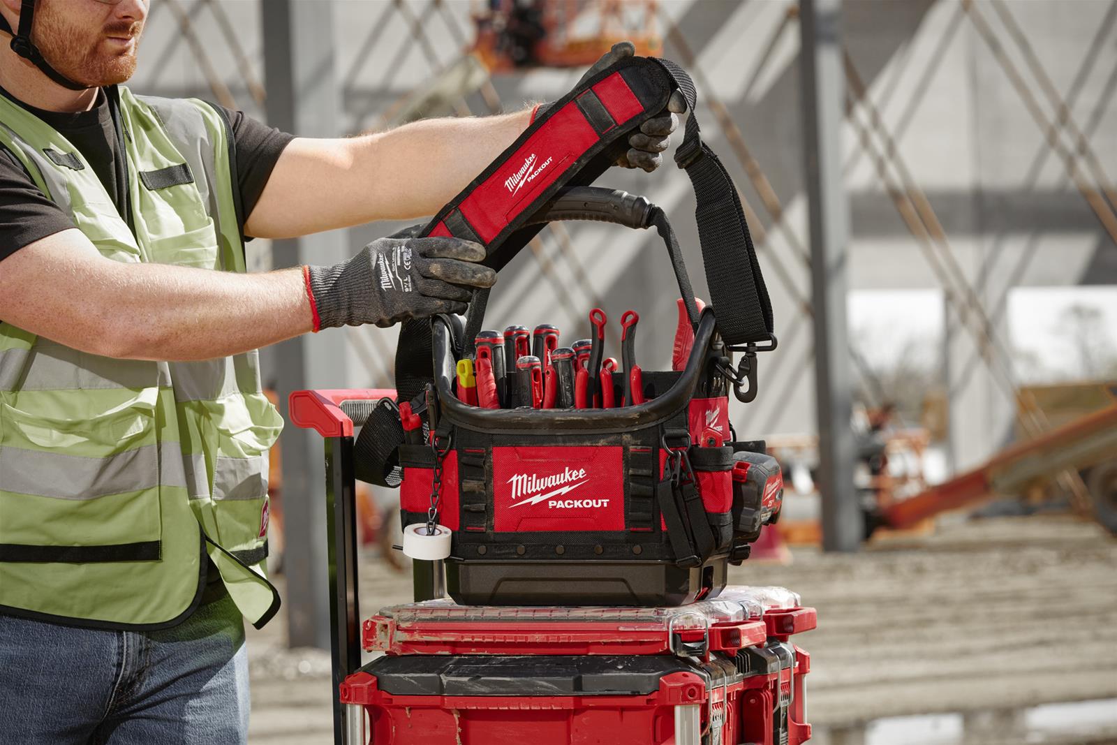 Milwaukee packout tote 10 store