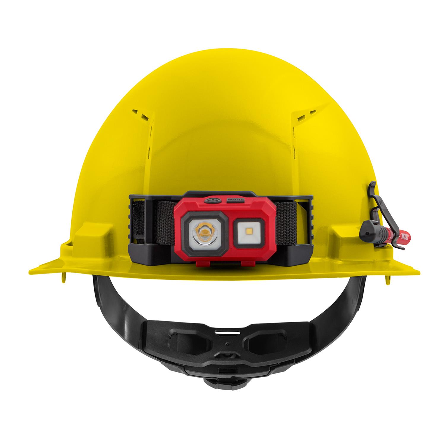 Milwaukee Tool 48-73-1202 Milwaukee Front Brim Vented Hard Hats with 4 ...