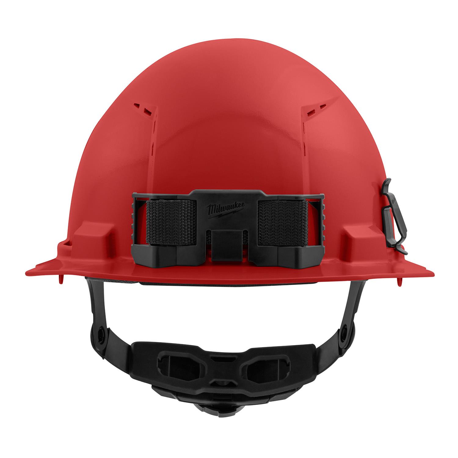 Milwaukee Tool 48-73-1228 Milwaukee Front Brim Vented Hard Hats with 6 ...