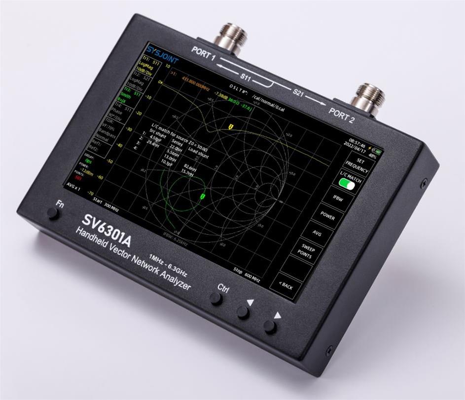 Chelegance CH0010011 Chelegance SV6301A VNA Handheld Vector Network Analyzers | DX Engineering