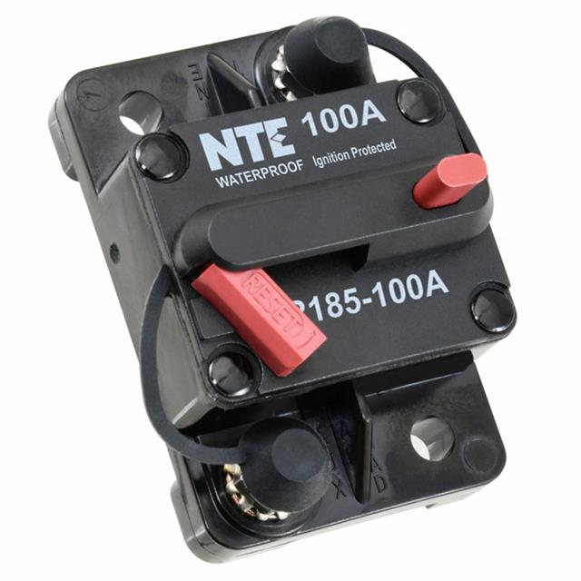 NTE Electronics Inc. R185-100A NTE Electronics R185 Series Hi-Amp Thermal Circuit Breakers | DX ...
