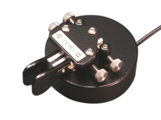 N3ZN Keys ZN-9RZ-3-8BK N3ZN Keys ZN-9RZ Iambic Paddle Keys | DX Engineering