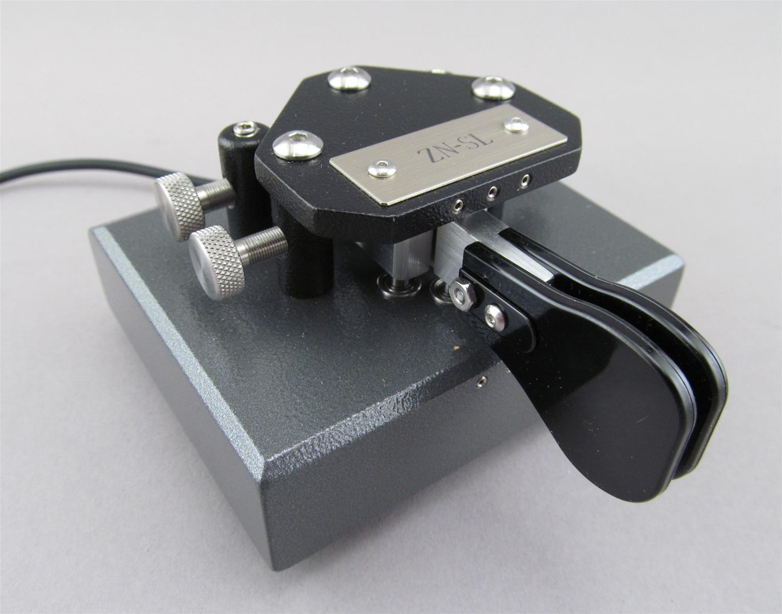 N3ZN Keys ZN-SL-BKCFIM N3ZN Keys ZN-SL Single Lever Paddle Keys | DX ...