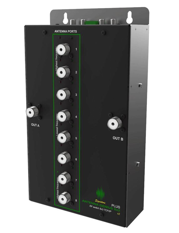 4O3A 4O-AG8X2-N 4O3A Antenna Genius 8X2 Smart Antenna Switches | DX ...