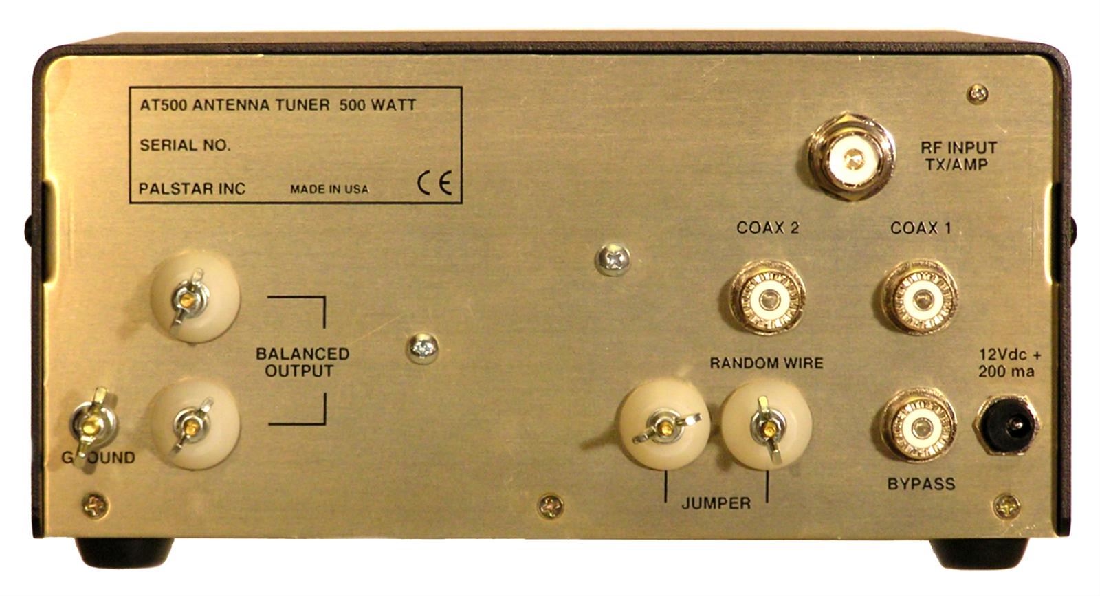 Palstar AT-500 Palstar AT-500 600 Watt PEP Antenna Tuners | DX Engineering