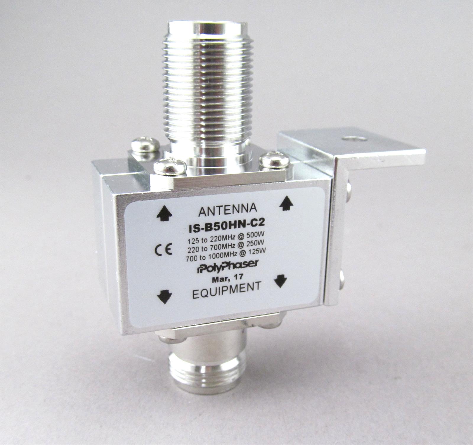 PolyPhaser IS-B50HN-C2 PolyPhaser Coaxial Lightning Protectors | DX ...