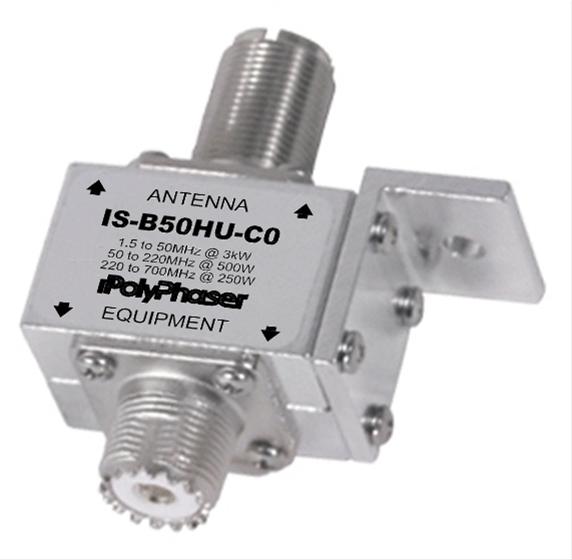 PolyPhaser IS-B50HU-C0 PolyPhaser Coaxial Lightning Protectors | DX ...