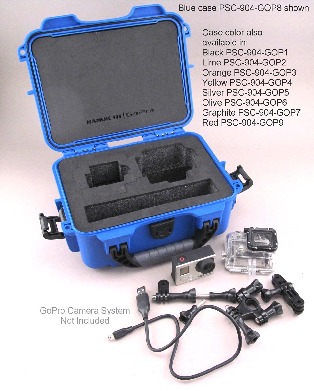NANUK Cases 904-GOP3 NANUK GoPro Camera Cases | DX Engineering