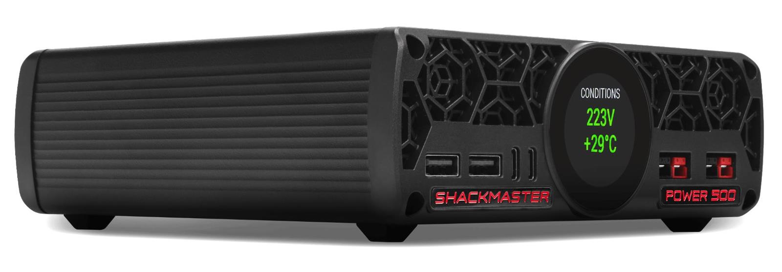 RigExpert POWER500 Shackmaster Power 500 Compact Desktop Power Supply ...