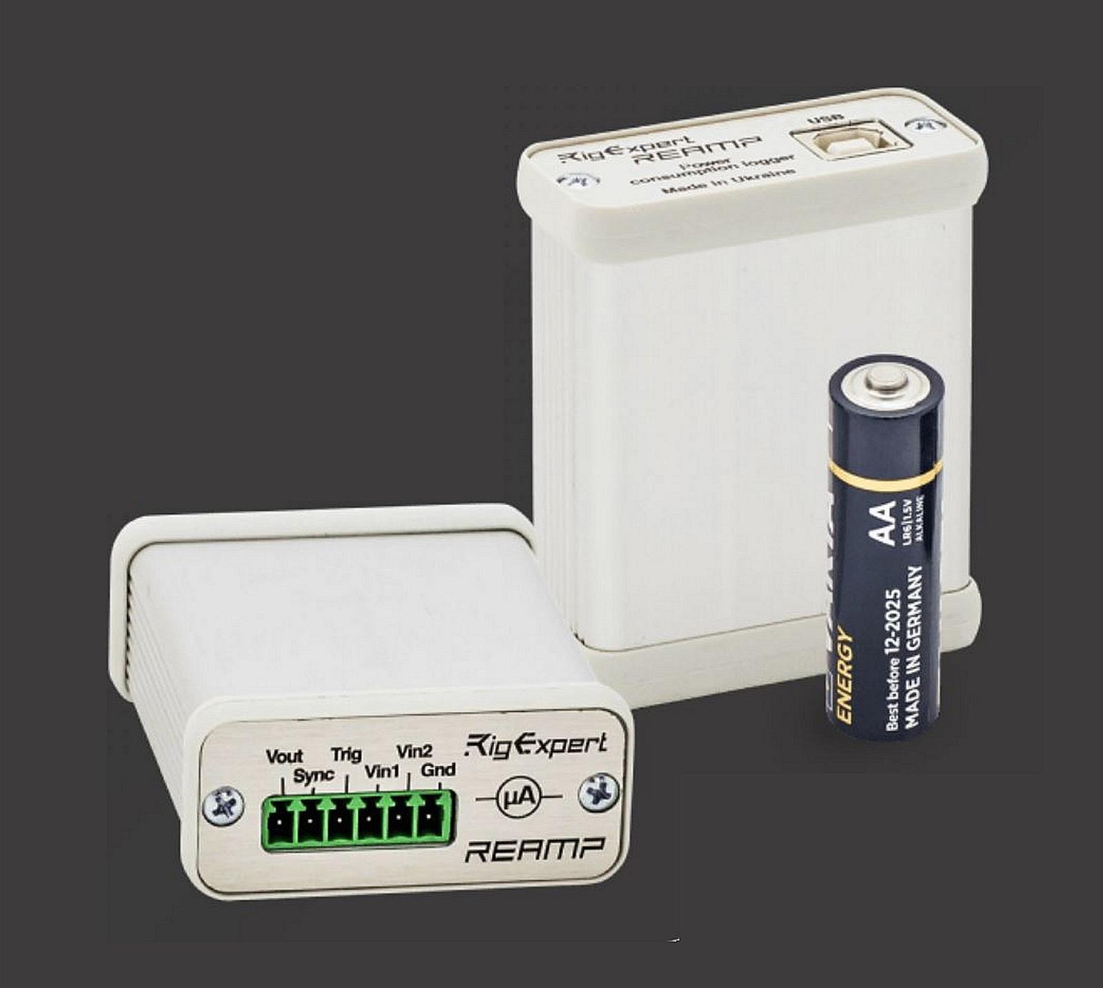 RigExpert REAMP RigExpert REAMP High-Accuracy Power Consumption Logger | DX Engineering