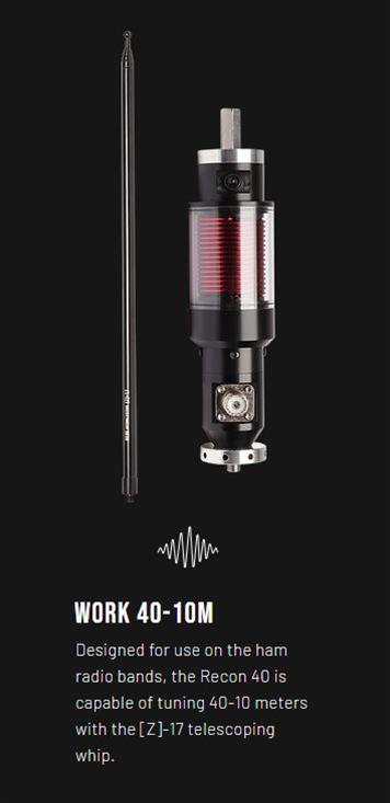 REZ Antenna Systems REC40 REZ Antenna Systems Recon 40 High Performance ...