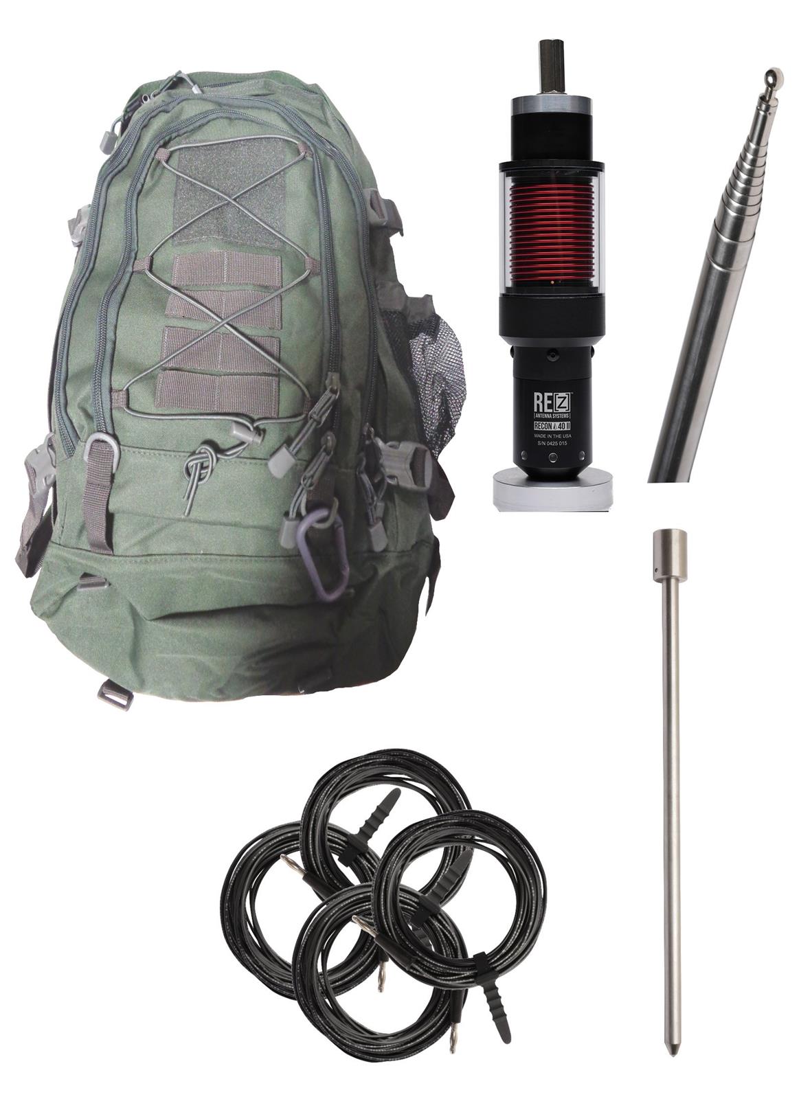 REZ Antenna Systems RECN40GS2-G REZ Antenna Systems Recon 40 Version 2 HF Portable Antenna ...