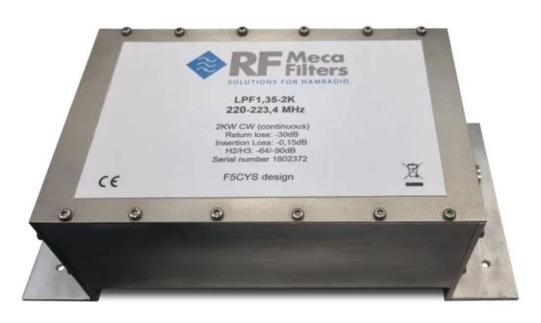 RF Meca LPF1-25 RF Meca 1.25 Meter Low Pass Filters | DX Engineering