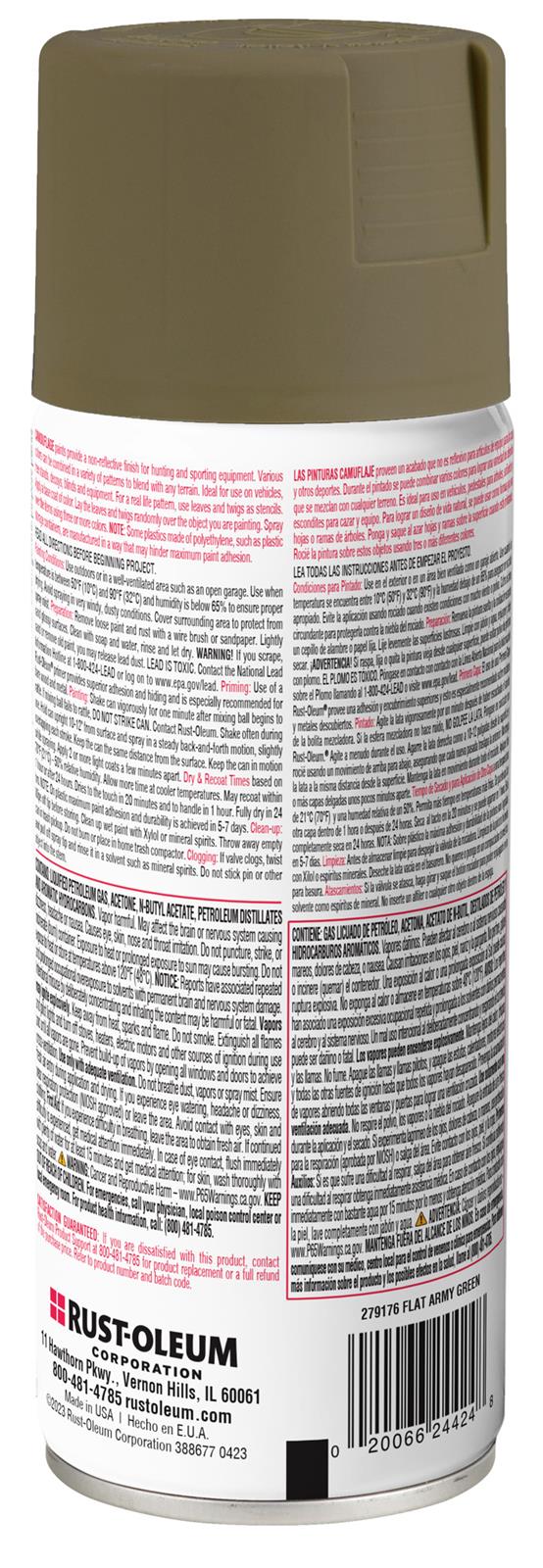 Rust-Oleum Corporation 279176 Rust-Oleum Specialty Camouflage Paints ...