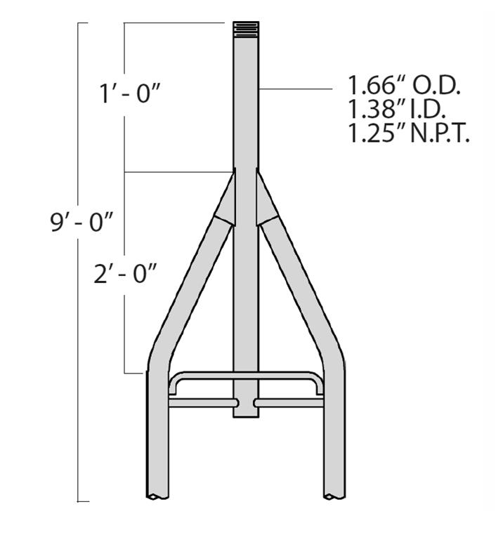 ROHN 45AG1 ROHN 45G Tower Sections | DX Engineering