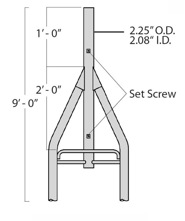 ROHN 45AG3 ROHN 45G Tower Sections | DX Engineering