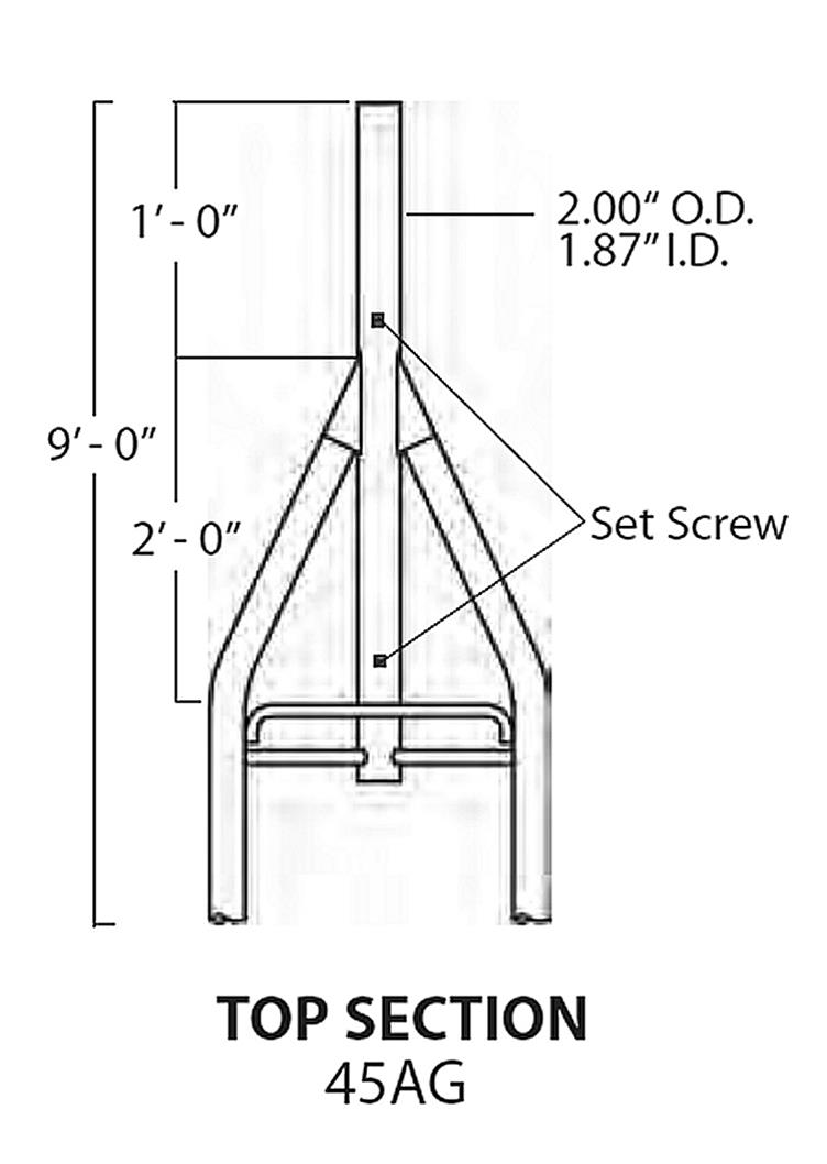 ROHN 45AG ROHN 45G Tower Sections | DX Engineering