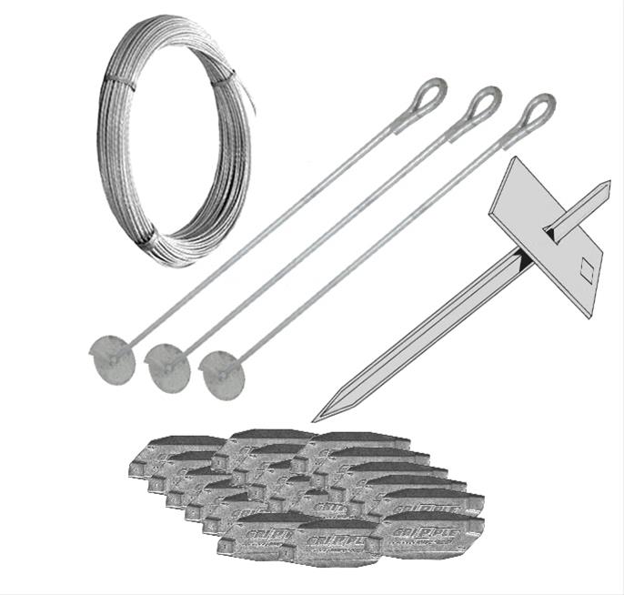 ROHN H303WAYGUY ROHN Telescoping Mast Guy Kits | DX Engineering